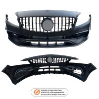 China Premium for Mercedes 176  A220 A250 Upgrade A45 Style Body Kit - Front Bumper & Face Conversion for Sporty Exterior Refit Grille for sale