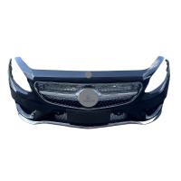 China FOR Mercedes-Benz S-Class S550 S63 217 Auto Accessories ABS Plastic Bumper Grill with Day Running Light Fog Light Cut-Outs for sale
