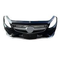 China FOR Mercedes-Benz S-Class S550 S63 217 Auto Accessories ABS Plastic Bumper Grill with Day Running Light Fog Light Cut-Outs for sale