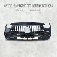 China Ultra Glossy AMG Style Front Bumper Kit for Mercedes Benz C-Class C260 C300 C400 W206 Facelift Upgrade Global Delivery for sale