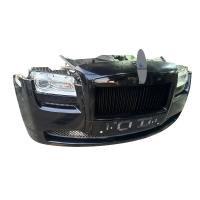 China For Rolls-Royce 2009 Ghost Phantom Front Nose Original Front Bumper Headlight Grille Anti-collision Beam Water tank Frame Hood for sale