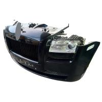 China For Rolls-Royce 2009 Ghost Phantom Front Nose Original Front Bumper Headlight Grille Anti-collision Beam Water tank Frame Hood for sale