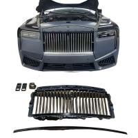 China 2025 for Rolls-Royce Cullinan Body Kit Upgrade New Condition Red Chinese Net Grill Bumper Grille and Headlights with Tow Hook for sale
