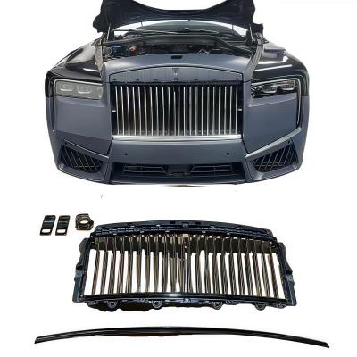 China 2025 for Rolls-Royce Cullinan Body Kit Upgrade New Condition Red Chinese Net Grill Bumper Grille and Headlights with Tow Hook for sale