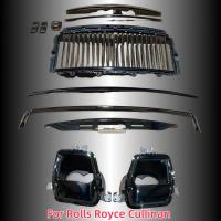 China 2025 for Rolls-Royce Cullinan Body Kit Upgrade New Condition Red Chinese Net Grill Bumper Grille and Headlights with Tow Hook for sale