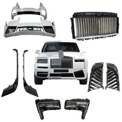 China High Quality New Condition RR Culinan Exterior Grille Durable ABS Plastic Front Bumper with Lip Grille Grill for sale