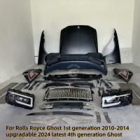 China Premium Used Full Body Conversion Kit for Rolls-Royce Ghost Gen1 2010-2014 Gen4 2024 Facelift LED Headlights & Bumper Upgrade for sale
