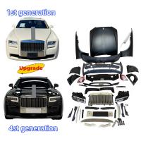 China Hottest Selling Wide Body Kit for Rolls-Royce Ghost Gen 4 2021-2024 Old to New Style Conversion Kit with Front/ Rear Bumper for sale