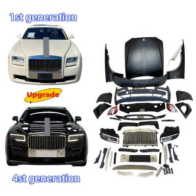 China Hottest Selling Wide Body Kit for Rolls-Royce Ghost Gen 4 2021-2024 Old to New Style Conversion Kit with Front/ Rear Bumper for sale