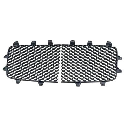 China For Bentley Continental GT GTC 2012-2017 Front Bumper Grille Middle Mesh -plating Radiator Grille 3W3853683 3W3853683A Black for sale