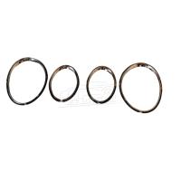China New Chrome Trim Rings for Continental GT Headlights (2013-2018) Replacement Parts Front Headlight Electroplating Frame for sale