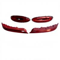 China 2022 US American for Bentley Bentayga Plug-In LED Taillights Red Lens Cover Replacement for Back Lamp for sale