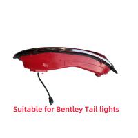 China 2022 US American for Bentley Bentayga Plug-In LED Taillights Red Lens Cover Replacement for Back Lamp for sale