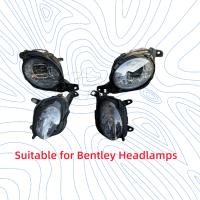 China 2022 Hot Sale High Quality White LED Headlight for Bentley Bentayg Diamond Cut Model 6000k Color New  Headlight Plastic Housing for sale