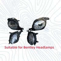 China 2022 Hot Sale High Quality White LED Headlight for Bentley Bentayg Diamond Cut Model 6000k Color New  Headlight Plastic Housing for sale