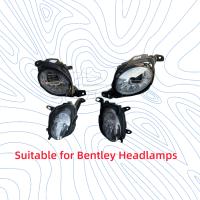 China 2022 Hot Sale High Quality White LED Headlight for Bentley Bentayg Diamond Cut Model 6000k Color New  Headlight Plastic Housing for sale