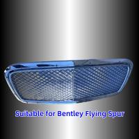China For Bentley Continental GT/GTC 2010-2019 Front Bumper Radiator Chrome Grill Trim Replacement Black Plastic for sale