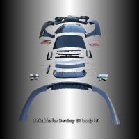 China 2016-2018 Updated for Bentley Flying Spur W12 Body Kit Carbon Fiber Front Bumper Exhaust Cut-Outs High Quality New Condition TT for sale