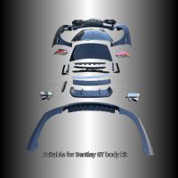 China 2016-2018 Updated for Bentley Flying Spur W12 Body Kit Carbon Fiber Front Bumper Exhaust Cut-Outs High Quality New Condition TT for sale