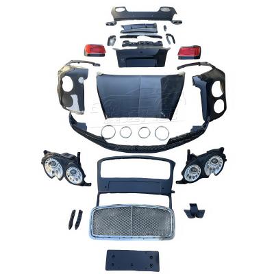 China 2016-2018 Updated for Bentley Flying Spur Body Kit High Quality Used Condition New ABS Front Bumper Exhaust Cut-Outs Auto for sale