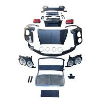 China Used for Bentley Flying Spur 2005 Body Kit LED Headlights Rear Bumper Exhaust Mudguard Engine Cover Upgrade for 2016 W12 for sale