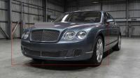 China Front & Rear Bumper Body Kit for 2010 Bentley Flying Spur OEM 3W5807217/3W5807417 Premium PP+ABS Direct Bolt-On No Modification for sale