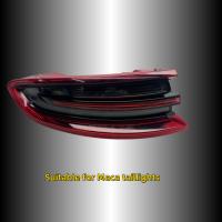 China 2014 for Porsche Macan LED Tail Lights Used Smoked Black Through-Type Rear Tail Lamp with Red Lens for Old & New Models for sale