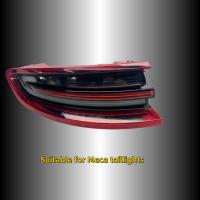 China 2014 for Porsche Macan LED Tail Lights Used Smoked Black Through-Type Rear Tail Lamp with Red Lens for Old & New Models for sale