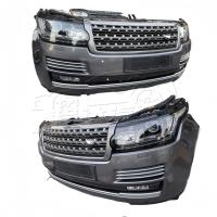 China High Quality Used for Range Rover Executive Bumper with Radiator and Headlamp Budget-friendly Car Accessory for sale