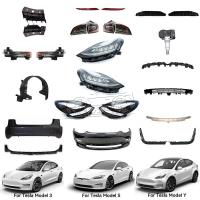 China Suitable for Tesla Model 3 Y S X Hot Sale Auto Parts Front Bumper Grill Tail Light Headlight Car Auto Spare Parts for sale