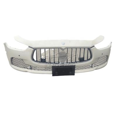 China High Quality Car Parts Body Kit Upgrade and Refit Body Parts Front Bumper for Maserati Ghibli Front Bumper Assembly for sale