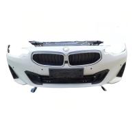 China High Quality Original for BMW 2 Series G42 Plastic Body Kit Used Disassembly Radiator Lighthouse Grille Bumper for sale