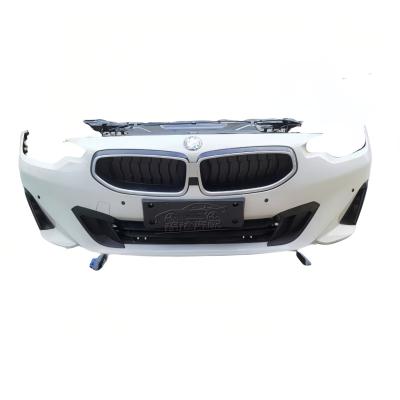 China High Quality Original for BMW 2 Series G42 Plastic Body Kit Used Disassembly Radiator Lighthouse Grille Bumper for sale