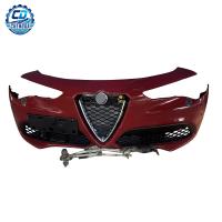 China For Alfa Romeo Stelvio Front Cut Complete Assembly with Grille Front Bumper Radiator Support Headlight for 2016-2023 Replacement for sale