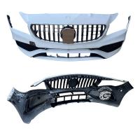 China Hot Sale Premium Original Front Bumper Assembly Kit with Plastic for Mercedes Benz CLA C117 Used Cars Body Kit Components for sale