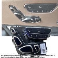 China For Mercedes-Benz Maybach W222 Adjustment Button S500 S 480 S 580 S 680 Memory Seat Adjustment Switch Left and Right Switch for sale