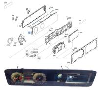 China Upgraded Premium Dual LCD Dashboard Display Screen for Mercedes Benz AMG 463 G350 G450 G500 G63 Dashboard Display Screen for sale