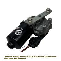 China Global Premium Supplier Plug&Play Wiper Linkage Kit for Mercedes S320 S350 S400 S450 S480 222 Front Windshield Wiper Brush Used for sale