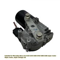 China Global Premium Supplier Plug&Play Wiper Linkage Kit for Mercedes S320 S350 S400 S450 S480 222 Front Windshield Wiper Brush Used for sale