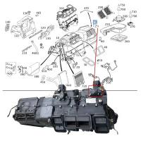 China Intelligent Temperature Control Drive air Conditioning System Accurately Adjusts for Benz A2038201642 Flip-board Actuator  463 for sale