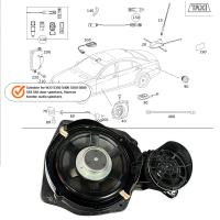 China High Quality  for Mercedes-Benz S-Class 221 S 300 S 350 S 400 S 550 S 600 Harman Kardon Sound System Speakers Door Speakers for sale