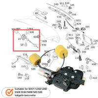 China Hernia Module for Mercedes-Benz C216 221 New Key-Operated CAR Door Lock and Tailgate Latch A2217500085 Brand Door Lock Actuator for sale