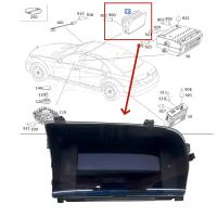 China Hot Sale High-quality Original for Mercedes-Benz S-Class 221 S 350 S400 S500 S550 S600 Entertainment Display Audio Display for sale