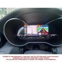 China For Mercedes-mercedes benz c GLC205-253 Upgraded LCD Dashboard Radio with Touch Screen for Carplay Function. for sale