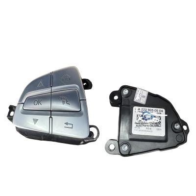 China For Mercedes Benz S-Class 222 OEM Style Steering Wheel Control Panel (S300/S400/S450/S500) - Volume Buttons & Multimedia Switch for sale