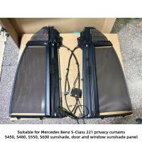 China Premium Privacy Sunshade Curtain for Mercedes S-Class 222 S450/S480/S550/S600 Car Window Blinds UV Protection & Light Blocking for sale