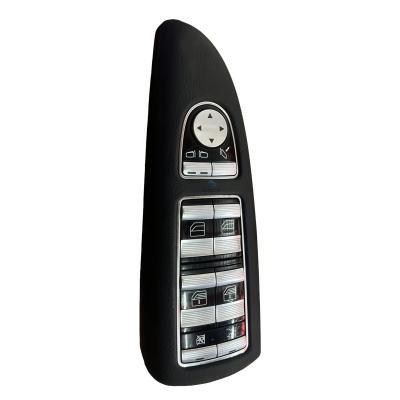 China Condition Car Window Switch Cover Repair Button Vehicle Door Glass Control Key Cap for Benz W221 S300 S350 S400 S500 2006-2012 for sale