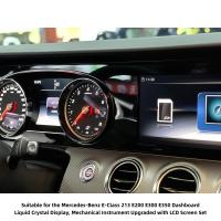 China For Benz E Class 213 E200 E300 E350 LCD Dashboard Display Upgrade Kit for Mechanical Instrument Digital Cluster Replacement for sale