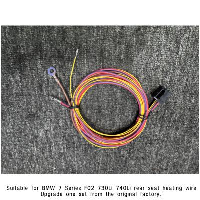 China Original Factory Upgrade Kit Rear Seat Heating Wire Set Car Interior Comfort Accessory Fit for BMW 7 Series F02 730Li 740Li for sale