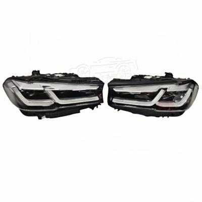 China 2021-2023 for  BMW 5 Series G30 LED Headlights LCI Automotive Lighting 525i 530i 540i High Quality 36W 6000K New CSP OEM Car for sale
